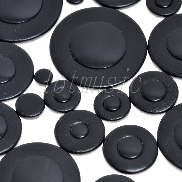 1Set Black Tenor Saxophone Woodwind Leather Pads f... – Grandado