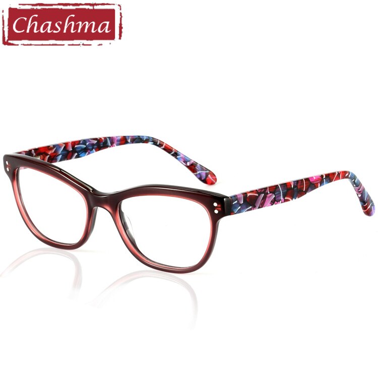 Chashma Brand Acetate Material Female Eyewear Tren... – Grandado
