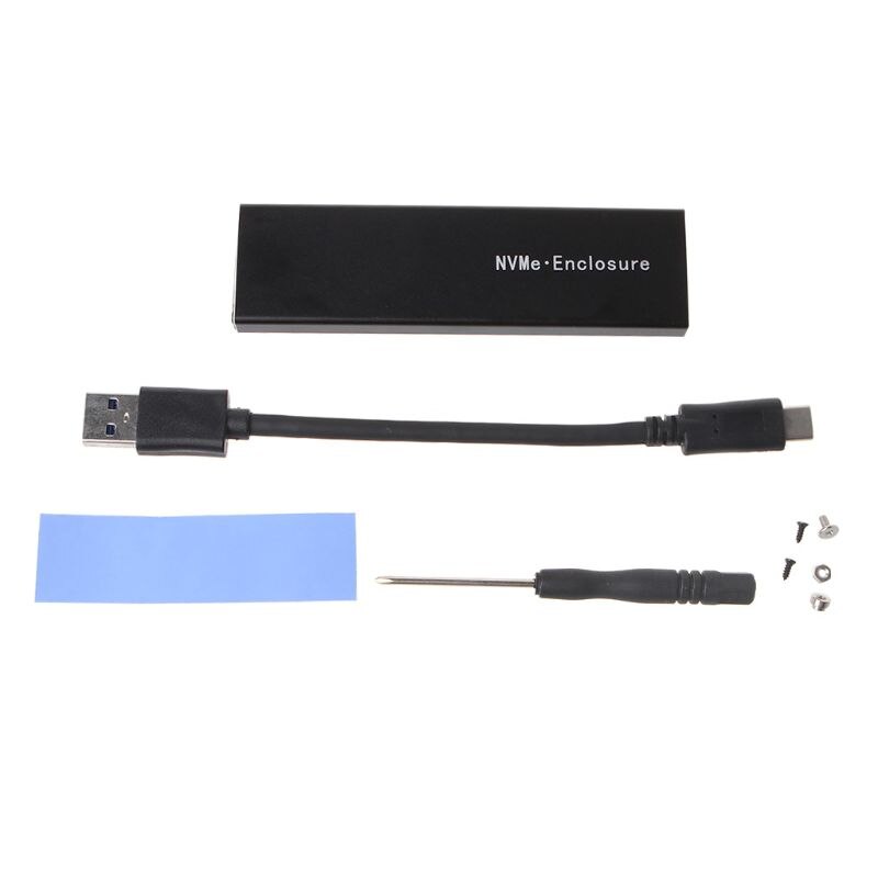M2 SSD Case NVME USB3.1 Gen2 Type-C M.2 SSD Enclos... – Vicedeal