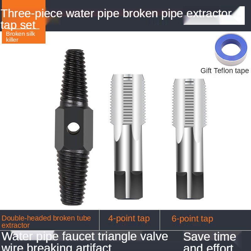 Screw Double-Head Extractor Water Pipe Broken Wire... – Grandado