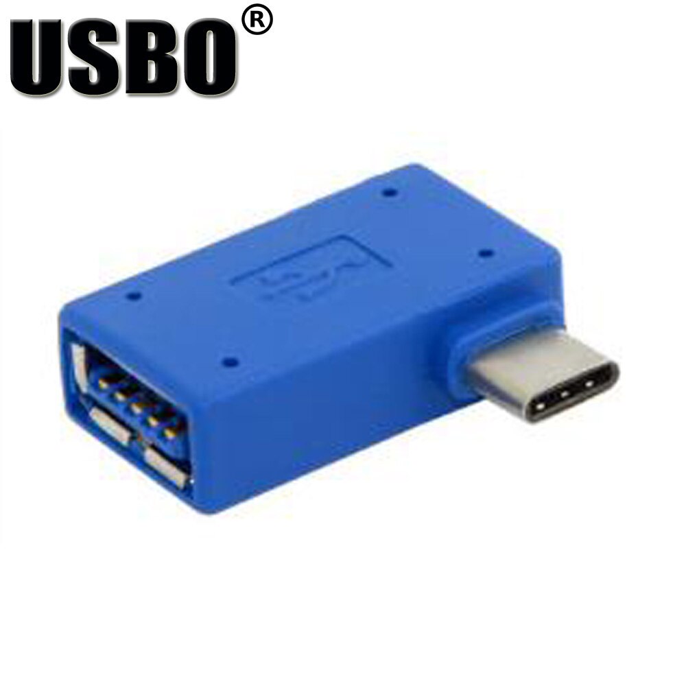 blue black 90 degrees elbow USB 3.1 Type-C connect... – Grandado
