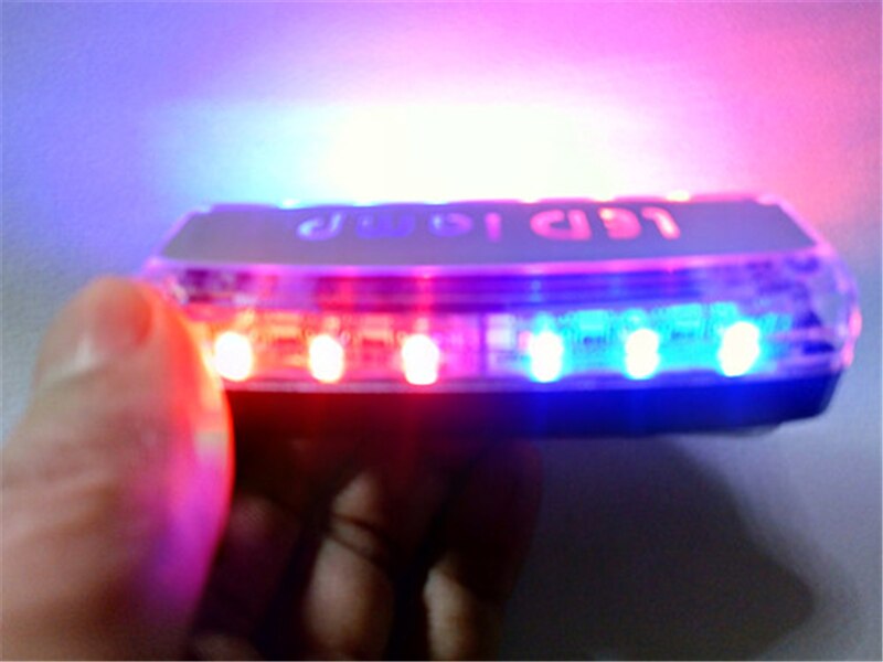 Shoulder warning light Duty reminder light Red blu... – Grandado