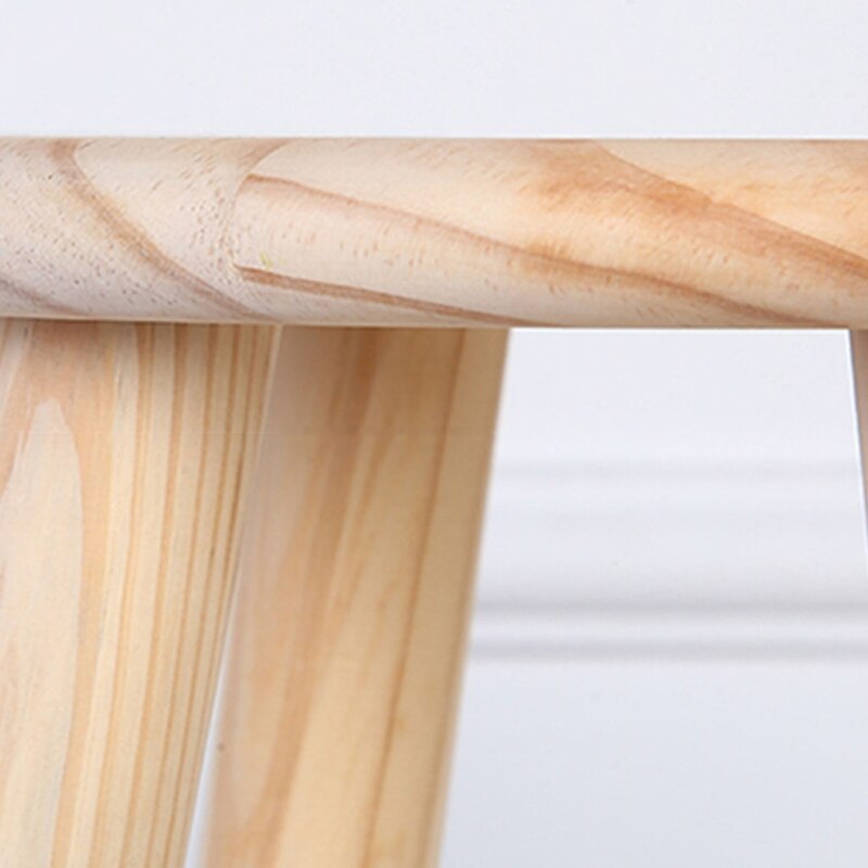 Small stool solid wood shoe stool tea table childr... – Grandado