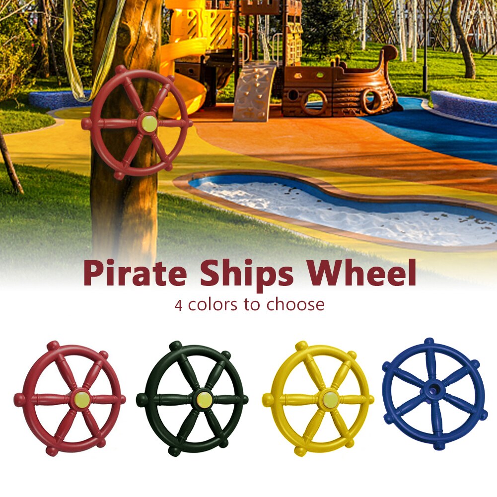 Outdoor Fun Game Pirate Ships Wheel Kids Toy Jungl... – Grandado