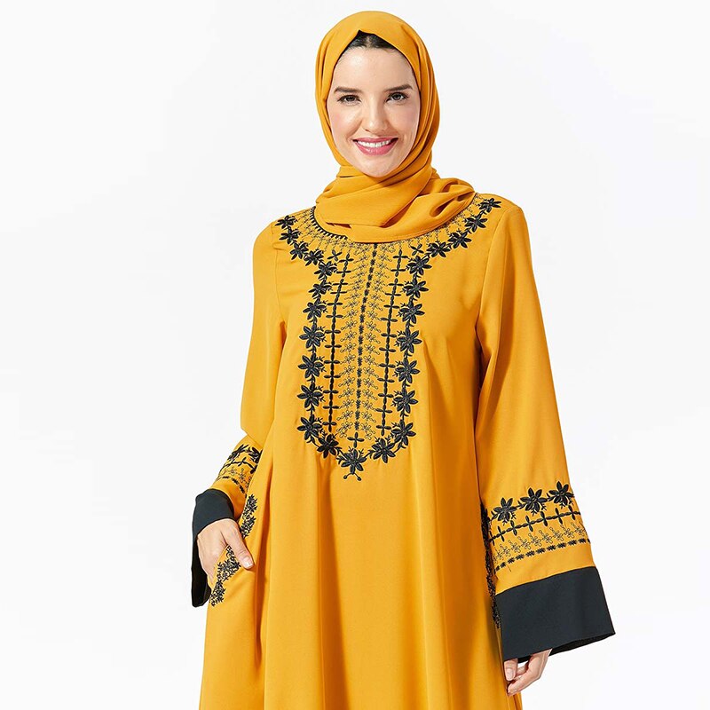 Arabic Islamic Abaya Turkey Hijab Muslim Dress Clo... – Vicedeal