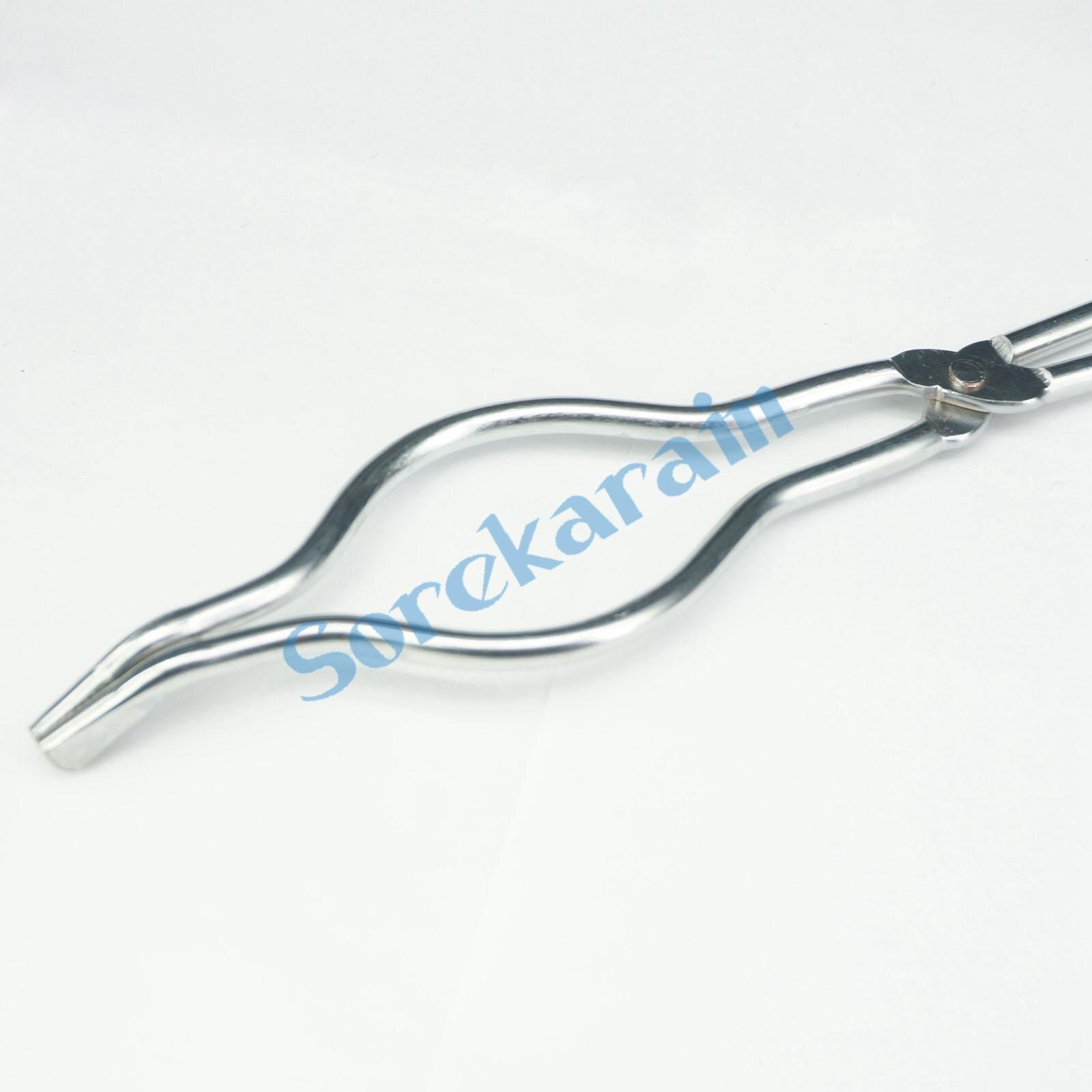 500mm Length Stainless Steel Crucible Tongs Bent B... – Vicedeal