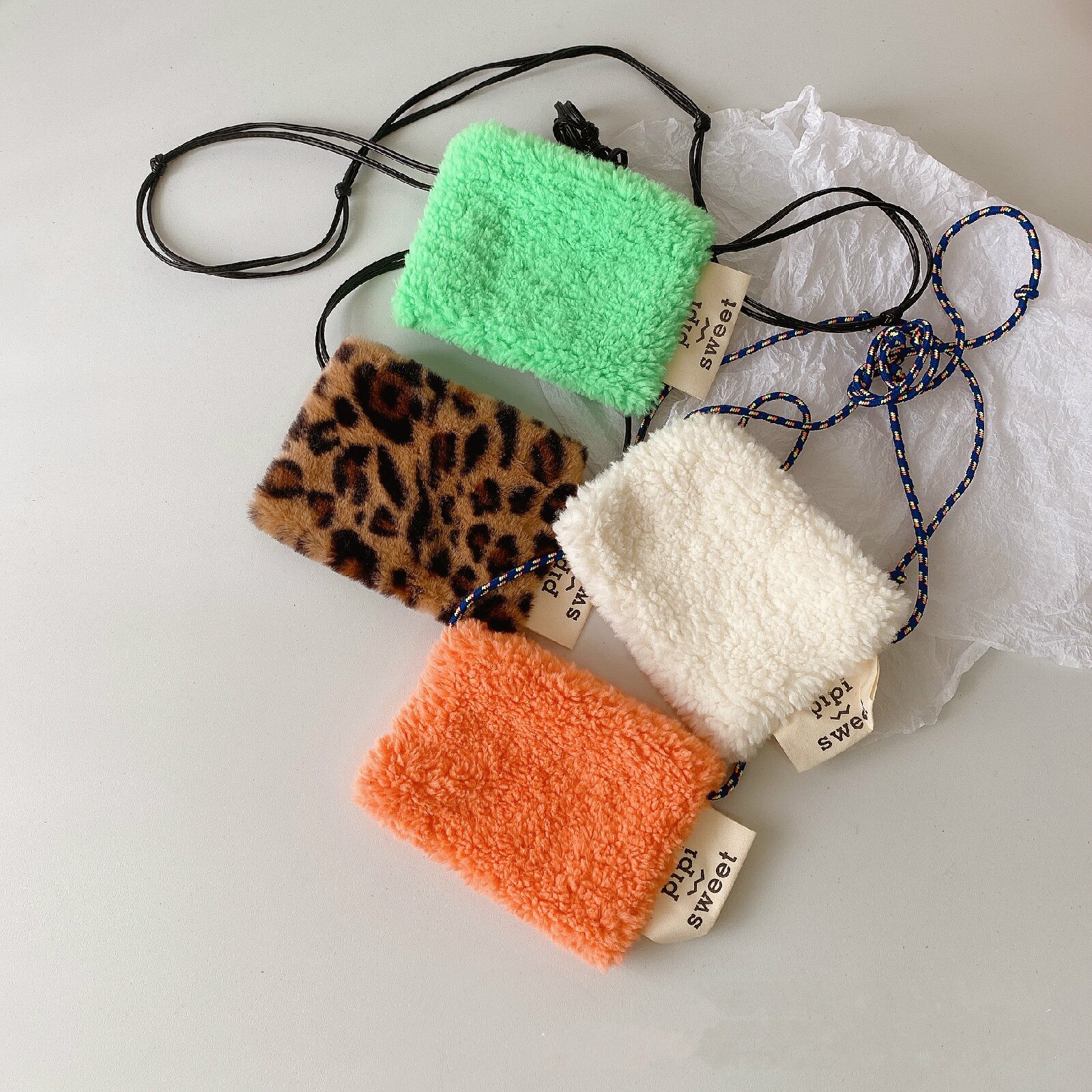 Meisjes Mini Portemonnees Leuke Meisje Luipaard Cr... – Grandado