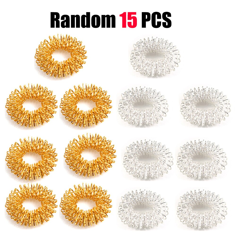 15Pcs Fidget Toys Finger Ring Toy Stress Relief Se... – Grandado