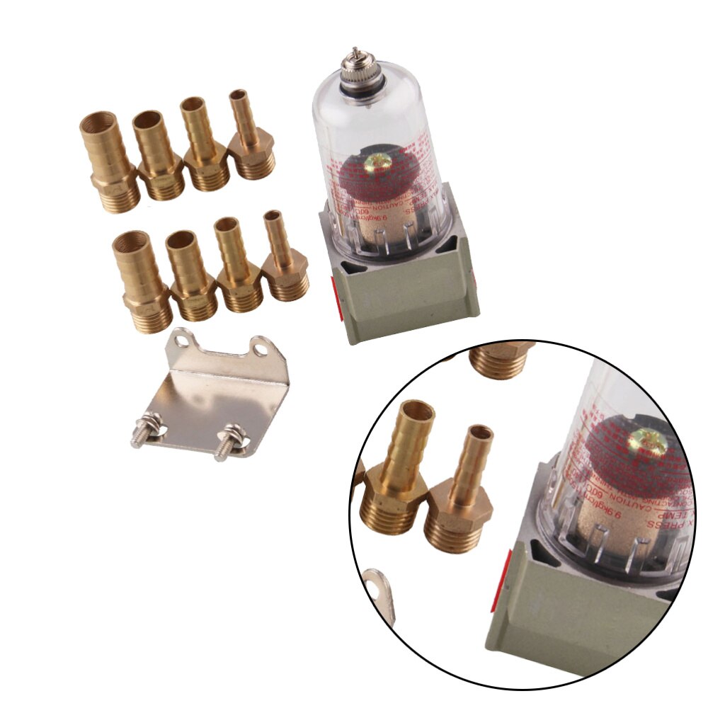 1 Set Vacuum Filter Durable SMC Metal Oil Separato... – Grandado