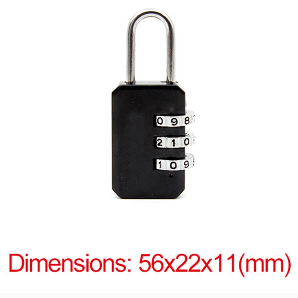 3 Digit Dial Combinatie Code Number Lock Hangslot ... – Vicedeal