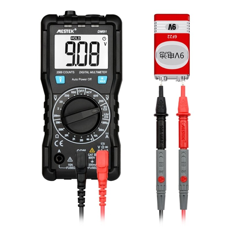 High Accuray Multimeter 2000 Counts with DC AC Vol... – Grandado
