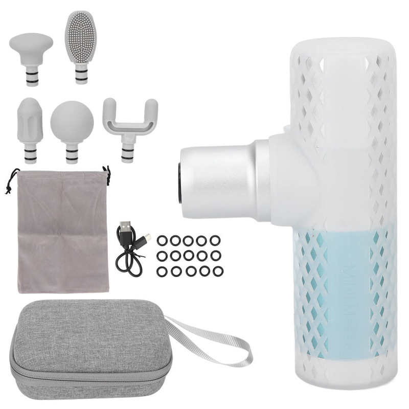 Mini Massage Gun Handheld Pain Relief Muscle Massa... – Grandado