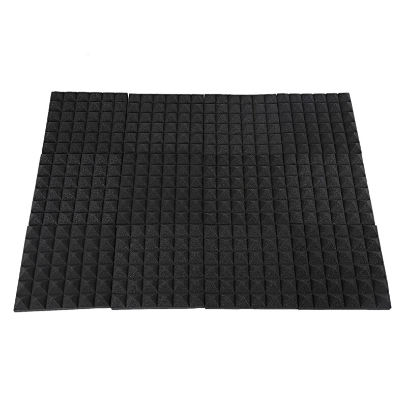 Charcoal Acoustic Foam Tiles Soundproofing Foam Pa... – Grandado