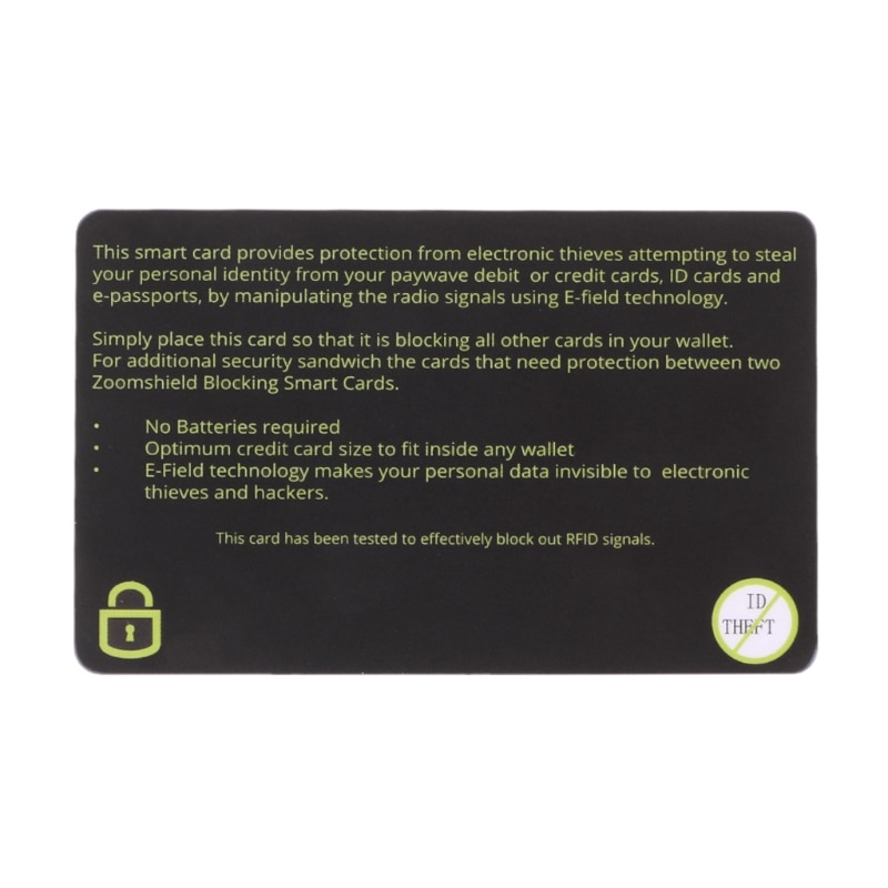Credit Card Protector RFID Blocking NFC Signals Sh... – Grandado