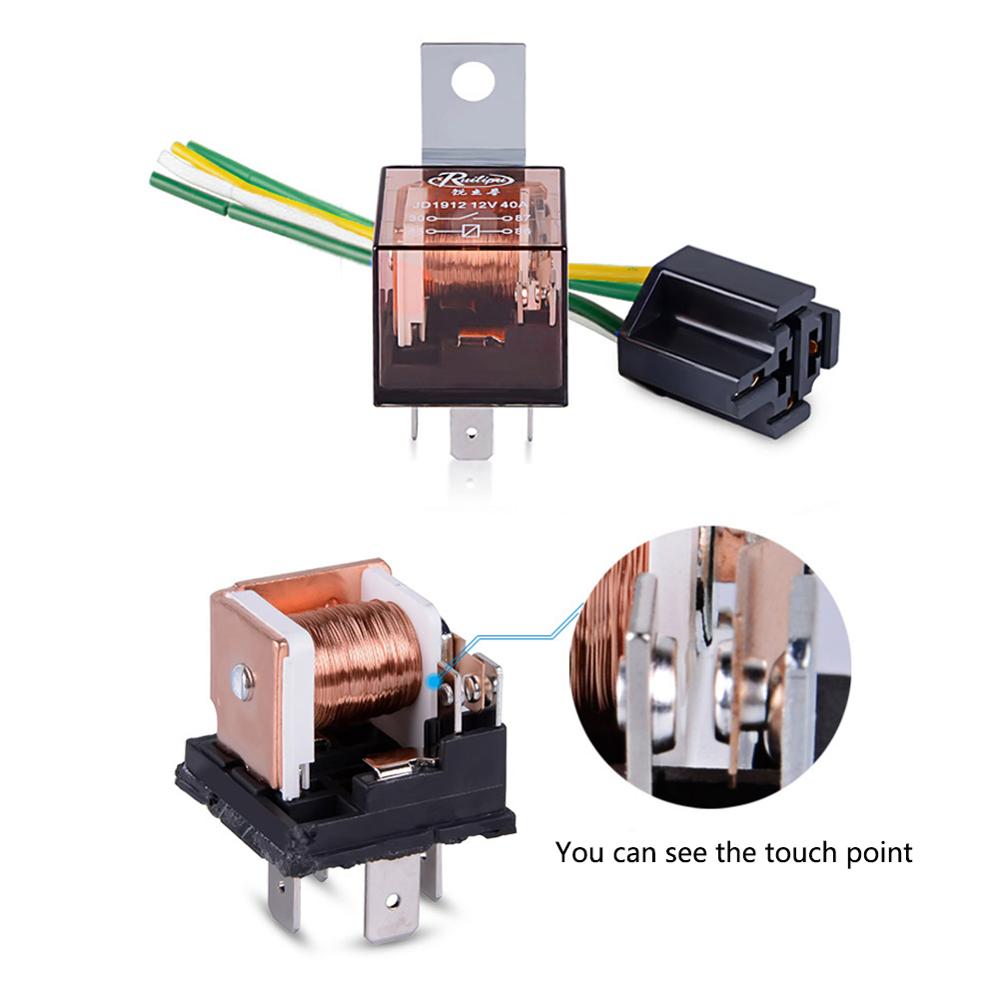 Car Motorcycle 12V Horn Wiring Harness Relay With ... – Grandado