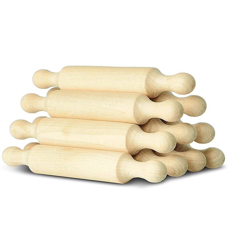 Wooden Mini Rolling Pin 6 Inches Long Kitchen Baki... – Vicedeal