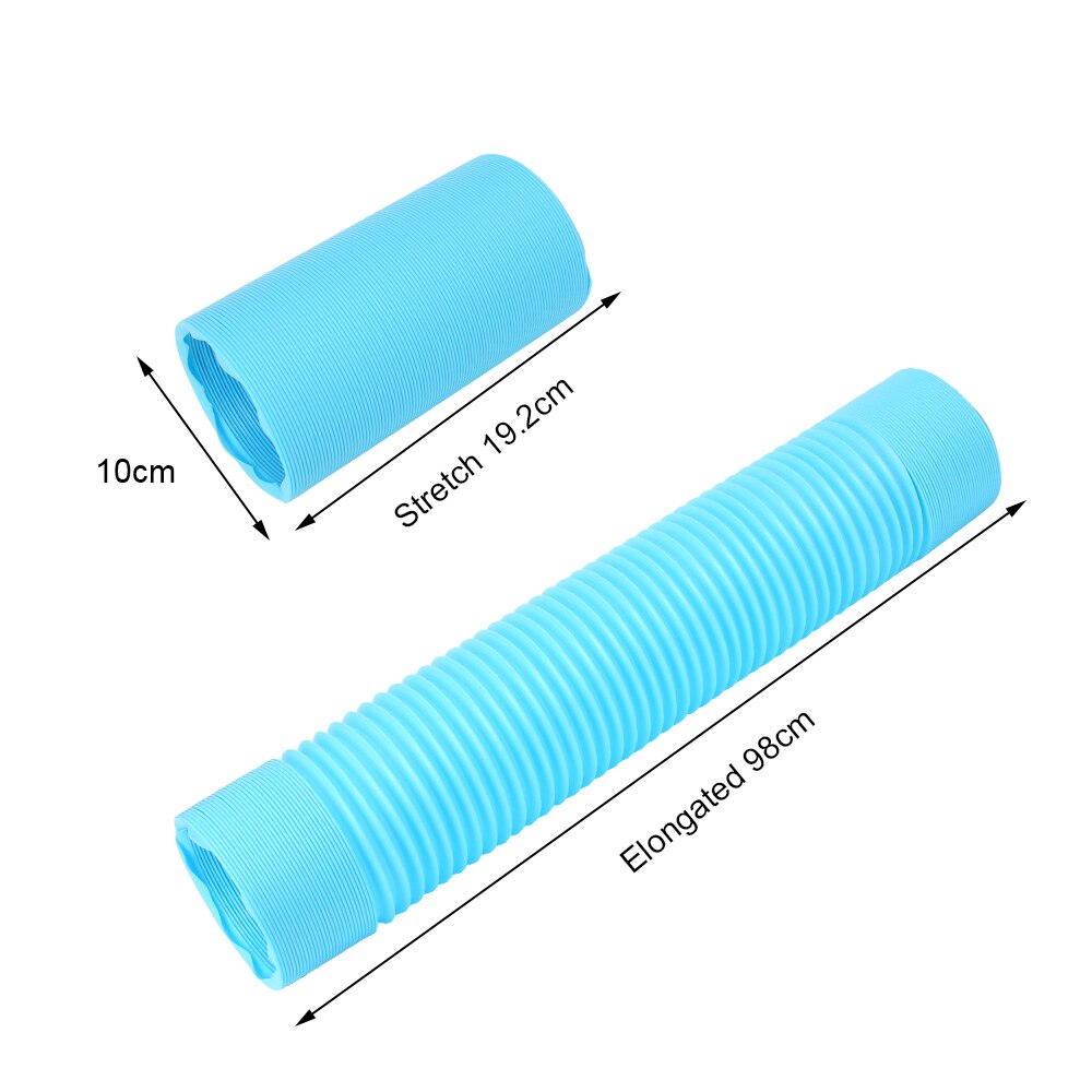 100cm Pipe Plastic Telescopic Pet Fun Tunnel Exerc... – Grandado