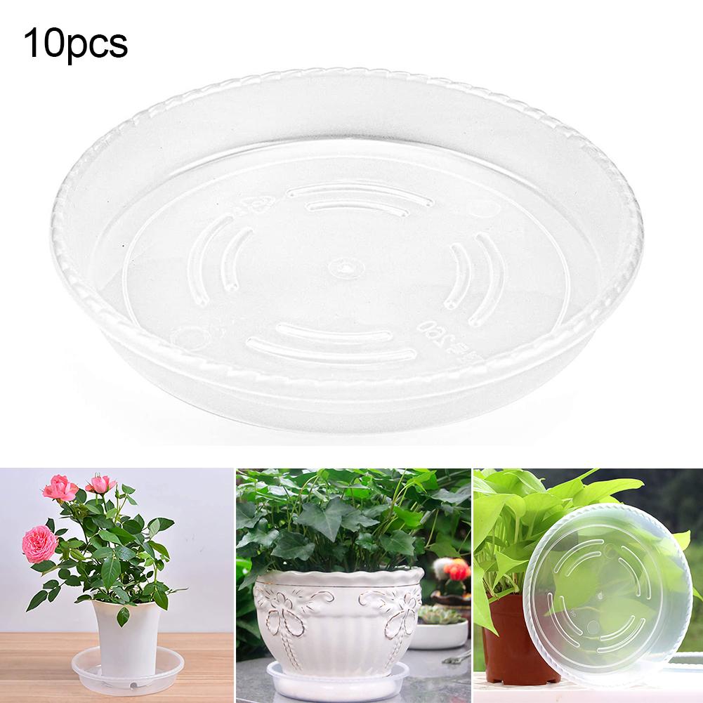Garden Pot Case 1PCS Round Shape Plastic Solid Col... – Vicedeal