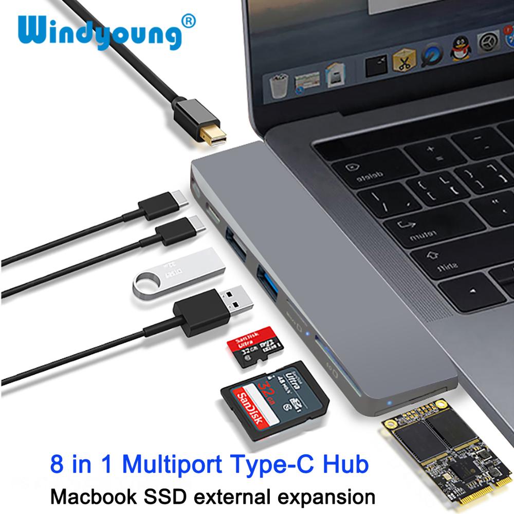 USB C HUB Type C to Mini Display Adapter with SSD ... – Vicedeal