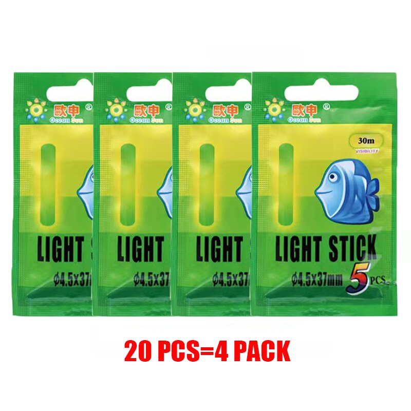 5/20/50pcs Fishing Float Light Stick Fireflies Flu... – Grandado