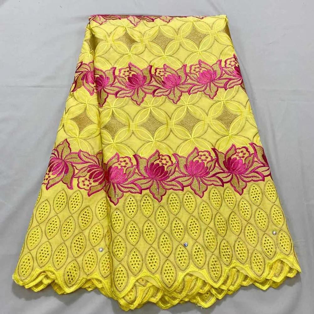 African Cotton Swiss Voile Lace Fabrics 5 yard Emb... – Grandado