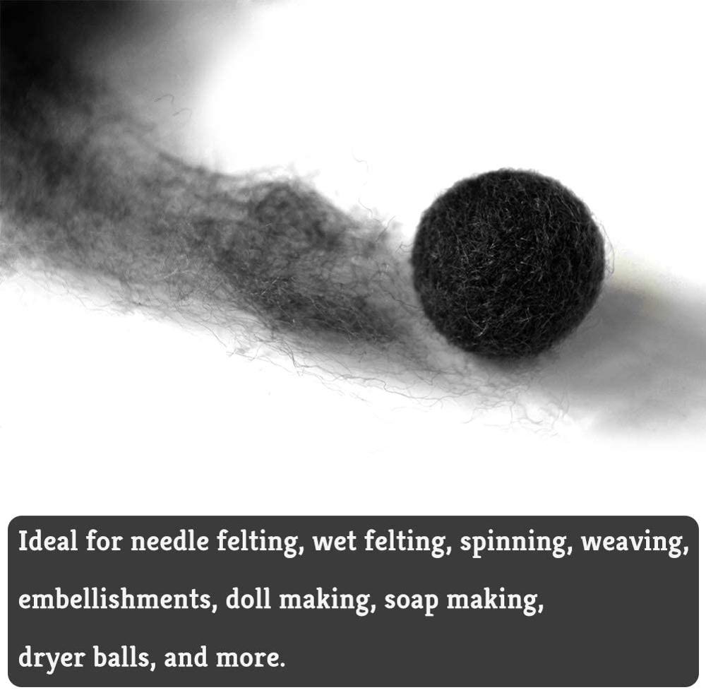 LMDZ 8.82oz Super Wool Chunky Yarn, Wool Roving To... – Vicedeal