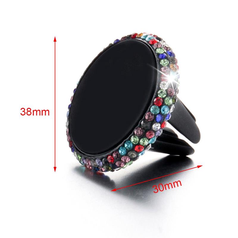 Diamond Round Phone Holder Car Powerful Magnetic A... – Vicedeal