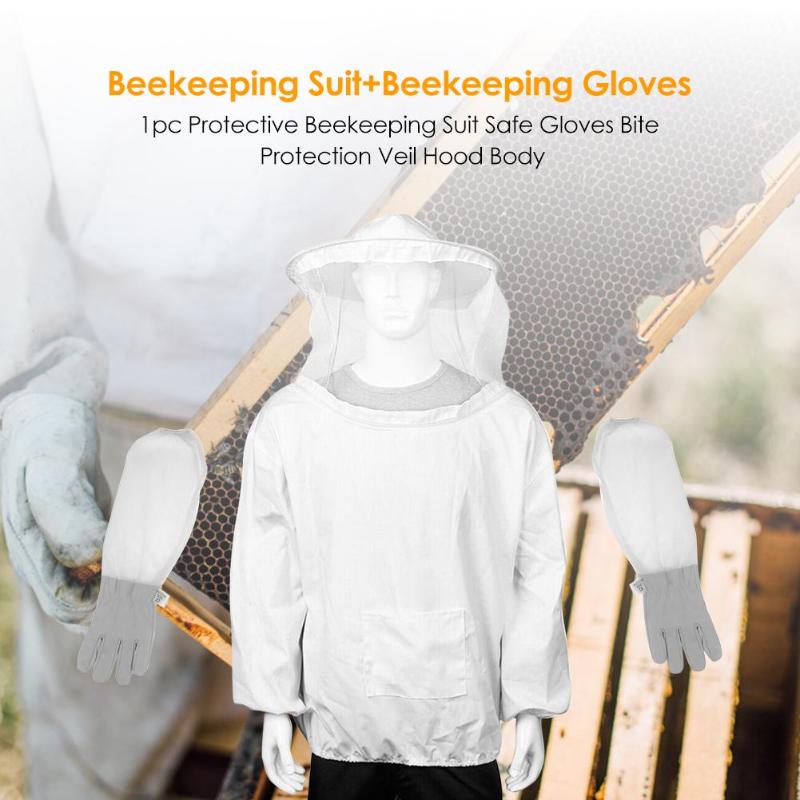 Protective Beekeeping Suit Gloves Safe Bite Protec... – Grandado