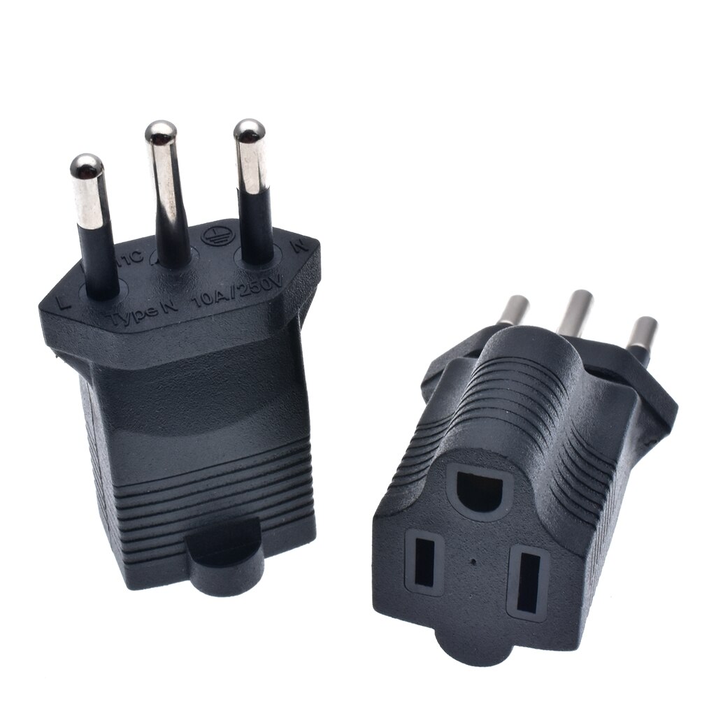 NEMA 5-15R Female to Switzerland Power Plug Adapte... – Grandado