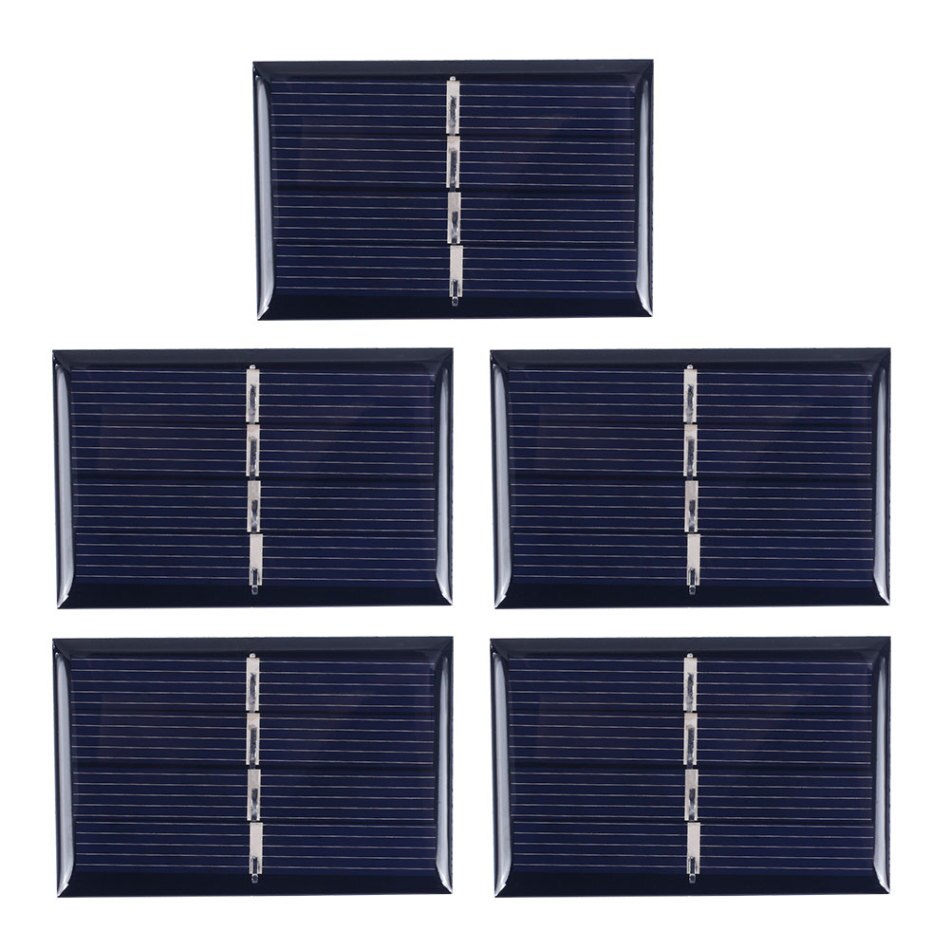 5pc/lot 0.28W 2V 140mA Solar Panel Polycrystalline... – Grandado