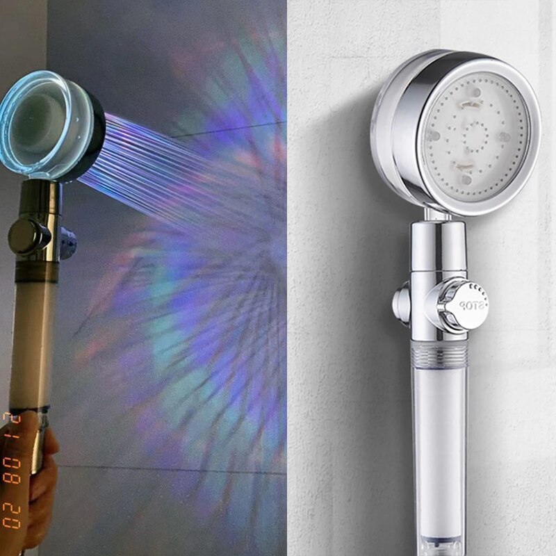 LED Hand Shower Head for Bath and High Pressure Wa... – Vicedeal