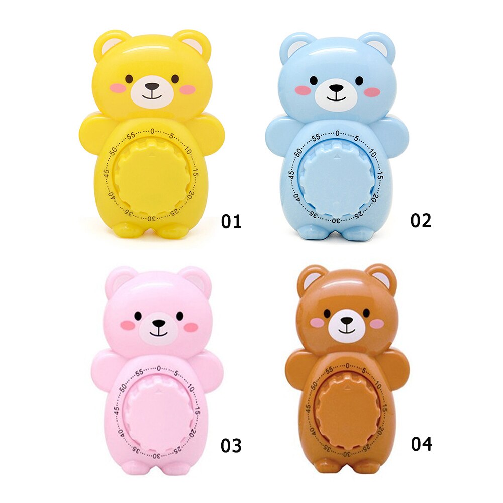 Portable Kitchen Timer Cartoon Bear Counter Mechan... – Grandado