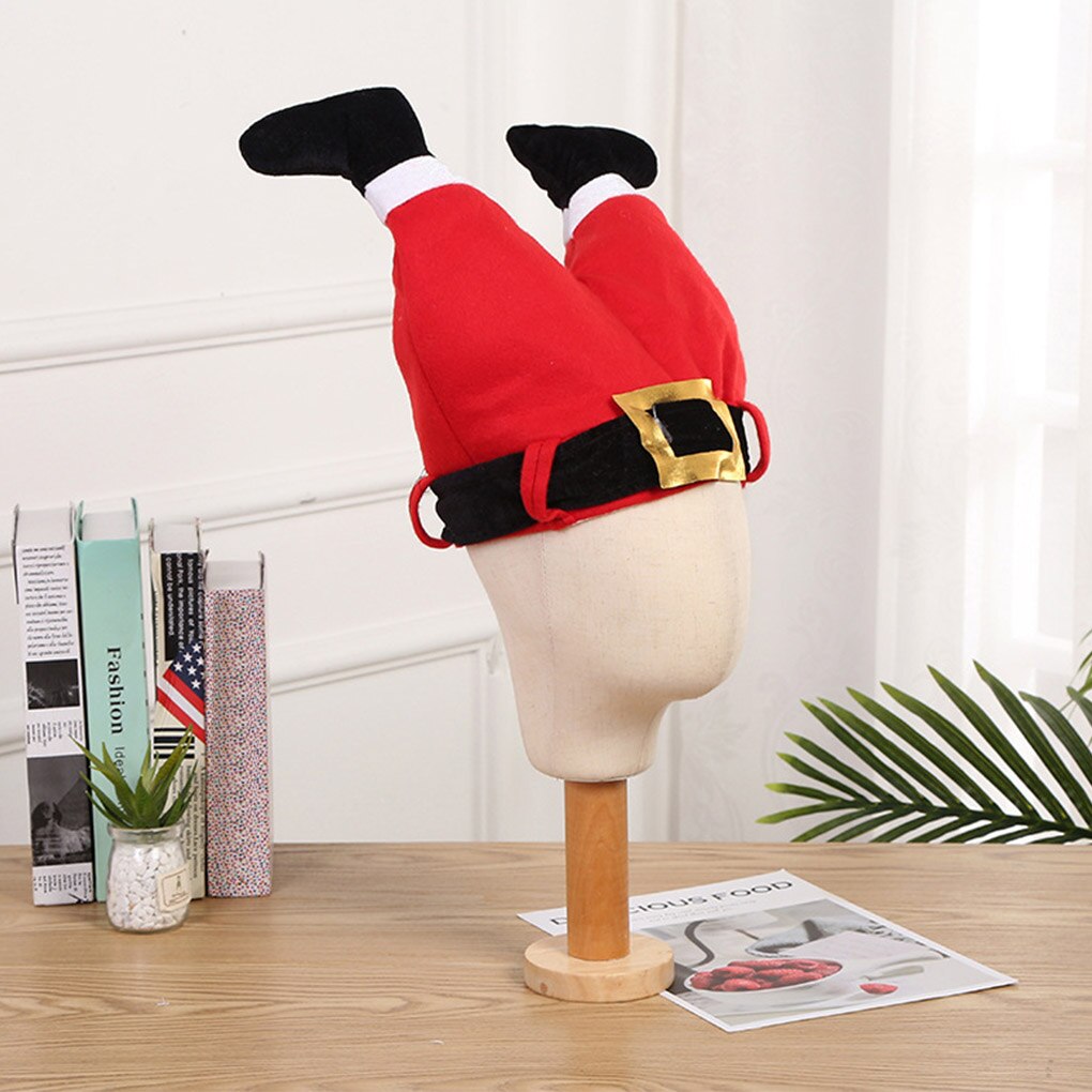 Grappige Kerst Rode Caps Kerstman Benen Broek Lint... – Grandado