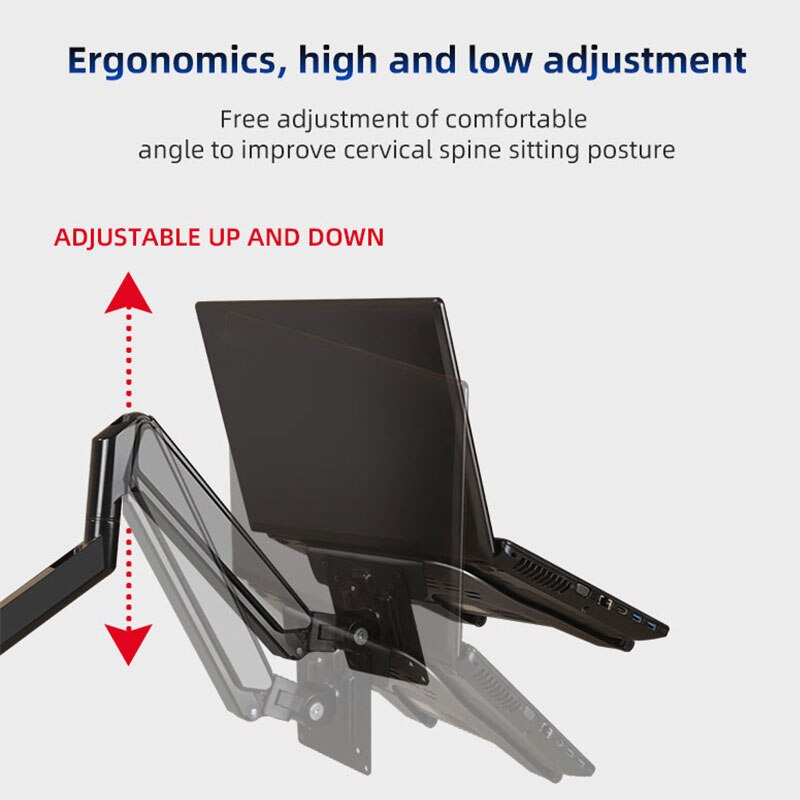 Monitor Holder 10-16" Laptop Tray Holder Comp... – Grandado