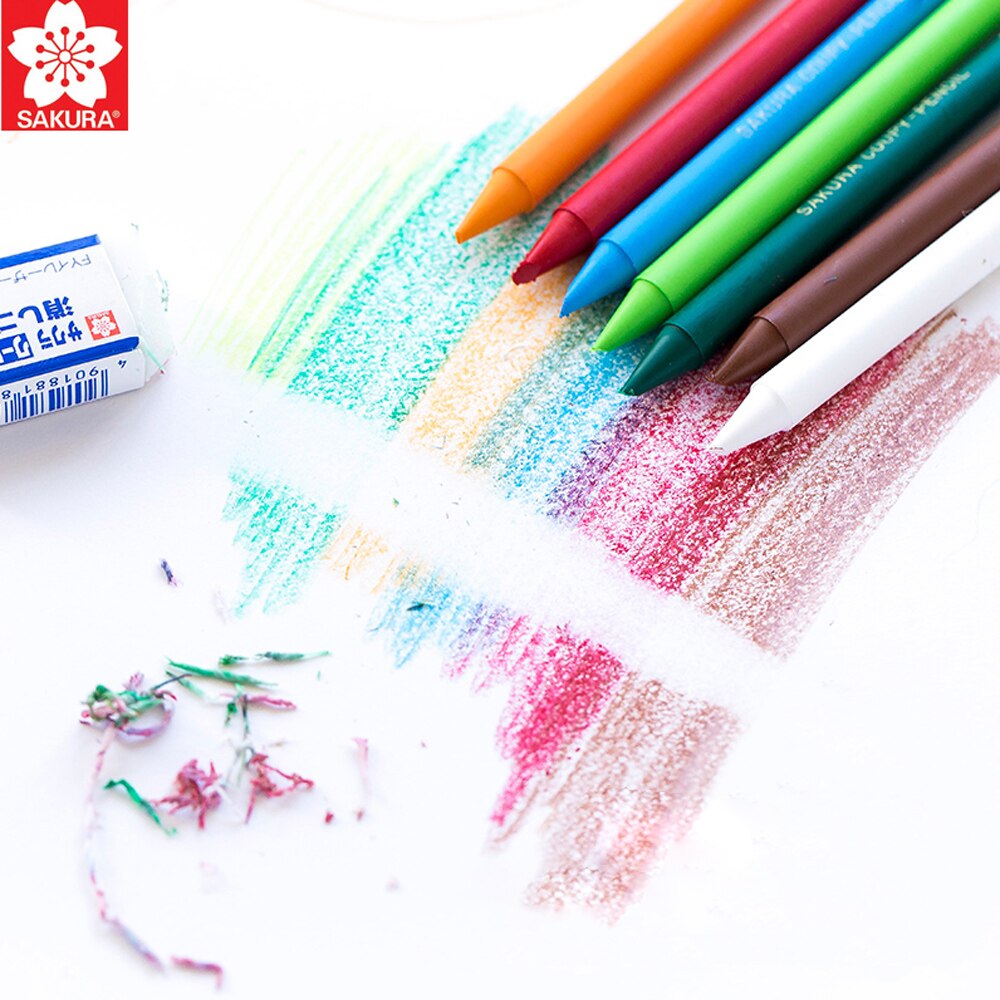 SAKURA18/30/60 Color Kindergarten Children's C... – Grandado