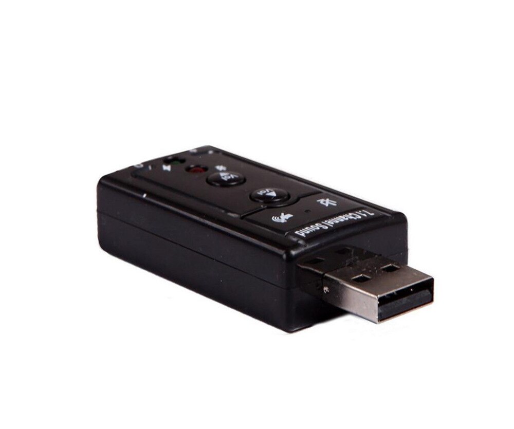 Mini Externe USB Soundkarte Adapter 7,1 Kanal 3,5m... – Vicedeal
