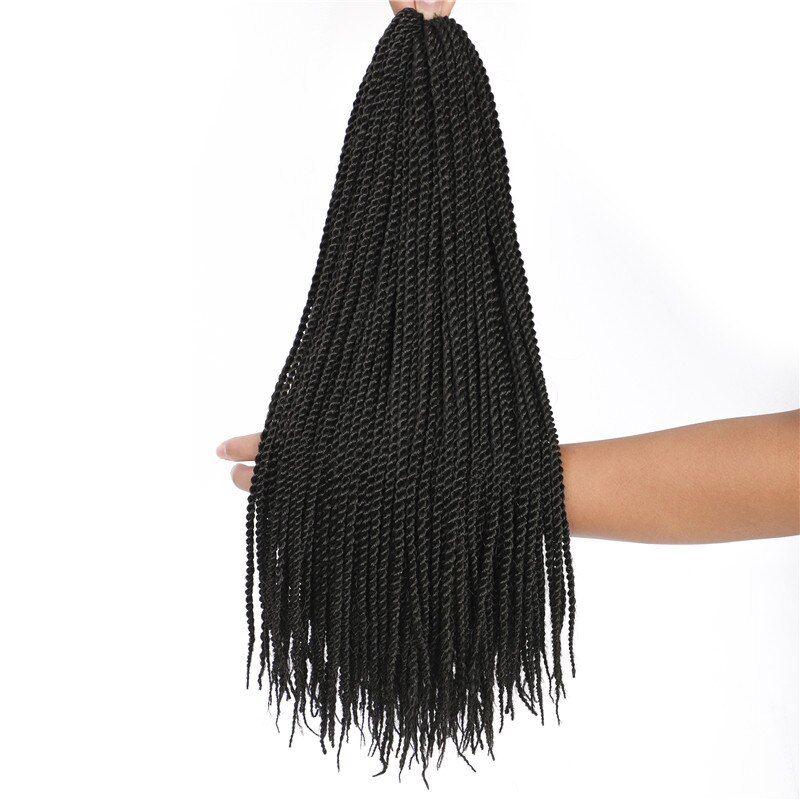 Crochet Hair Braid 18 Inch Senegalese Twist Ombre ... – Grandado