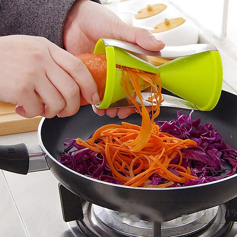 Spiraal Wortel Rasp Slicer Chopper Voor Salade Keu... – Vicedeal