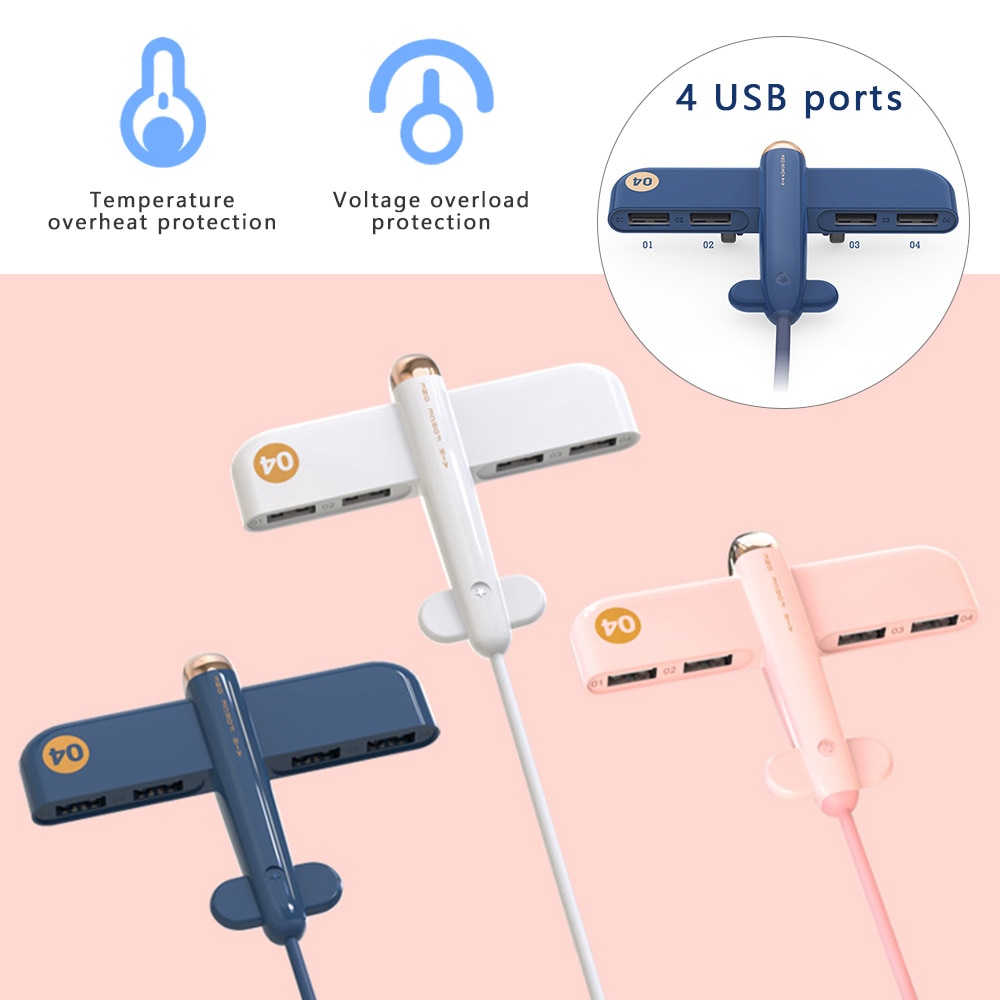 Draagbare Usb Hub Vliegtuigen Vliegtuig Usb Splitt... – Vicedeal
