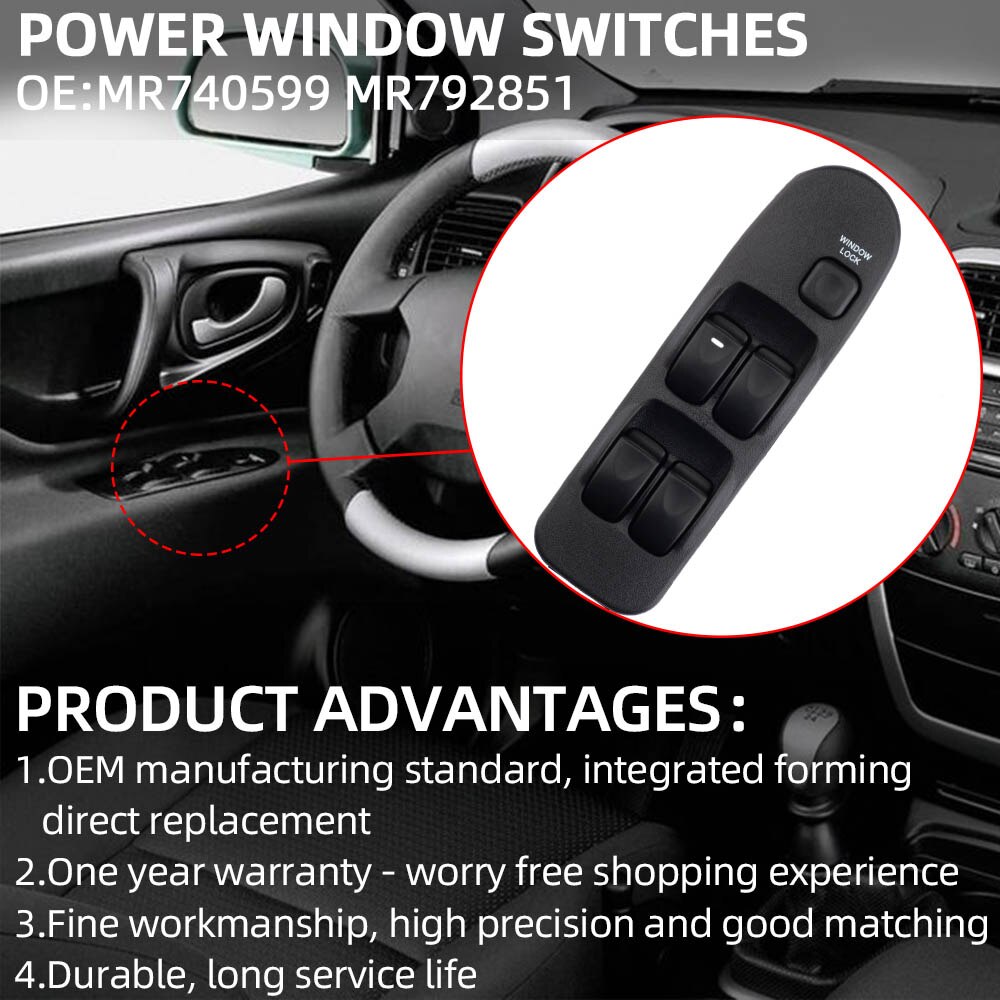 Auto Front Links Rechts Elektrische Power Master W... – Vicedeal