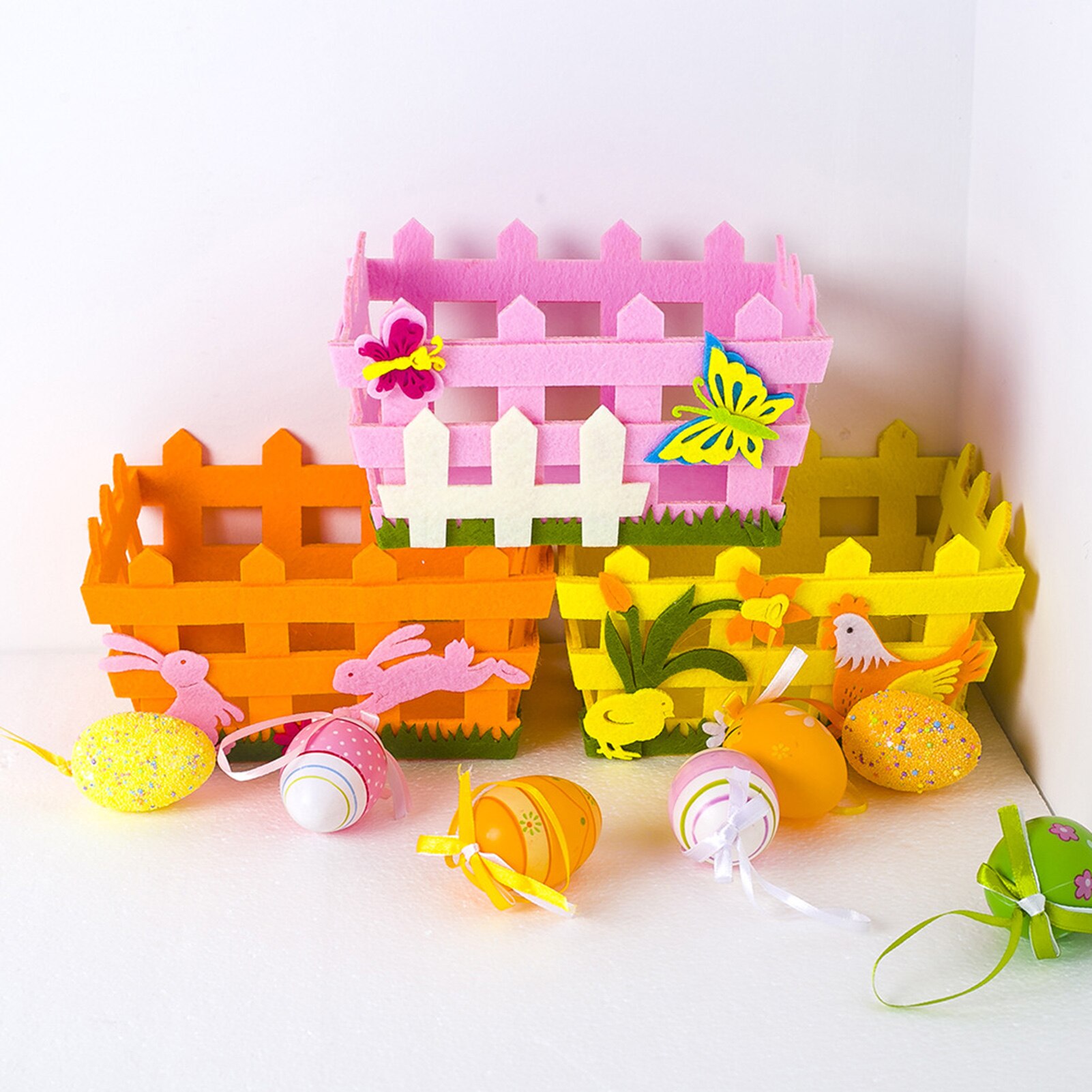 Easter Basket Children's Non-woven Fabric Candy Eg... – Grandado