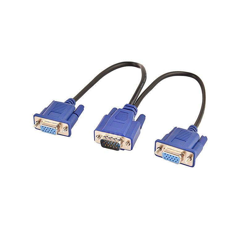 VGA One To Two Wire 3 6 Computer Split Screen Kabe... – Vicedeal