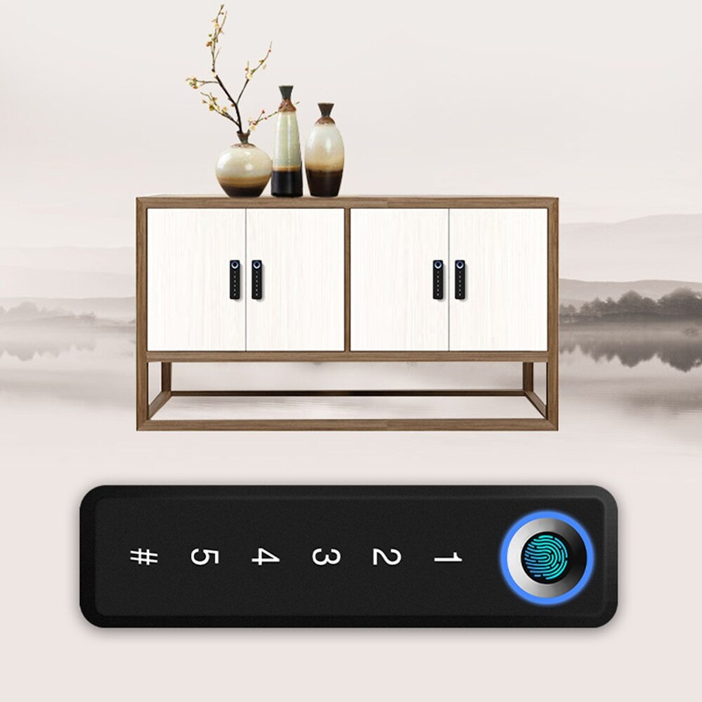 Keyless Digital Small 5 Digit Combination Biometri... – Grandado