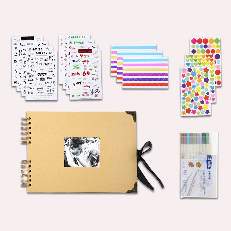 Photo Albums 80 Pages Memory Books A4 Craft Paper ... – Grandado