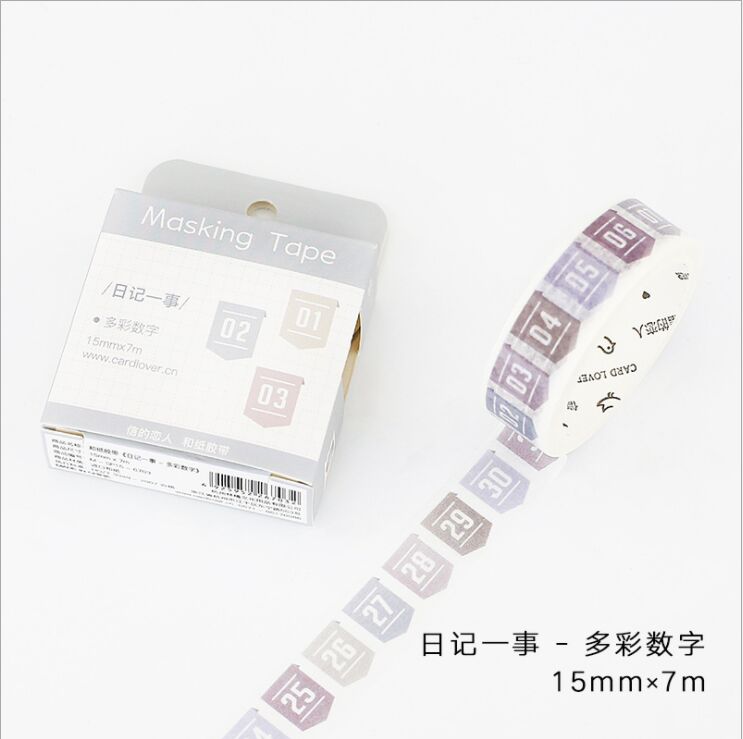 Diary note month Calendar time plan numbers label ... – Grandado