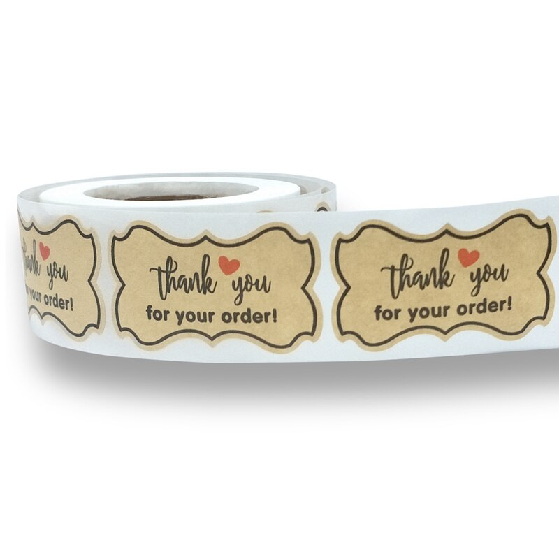 2 Roll Seal Stickers Thank You for Your Order Stic... – Grandado