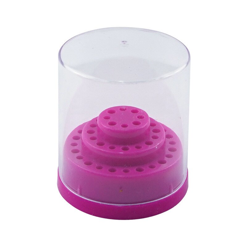 48 Gaten Nail Boren Houder Lege Opbergdoos Manicur... – Vicedeal