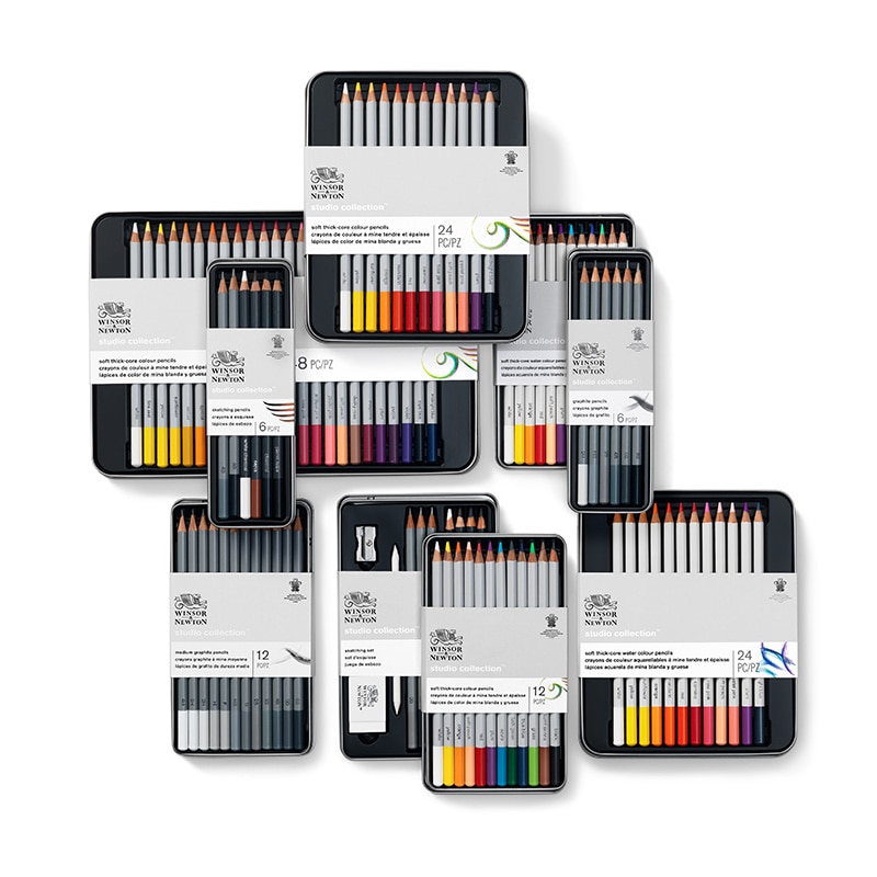 Winsor En Newton Aquarel Potloden Kleurpotlood Sch... – Vicedeal