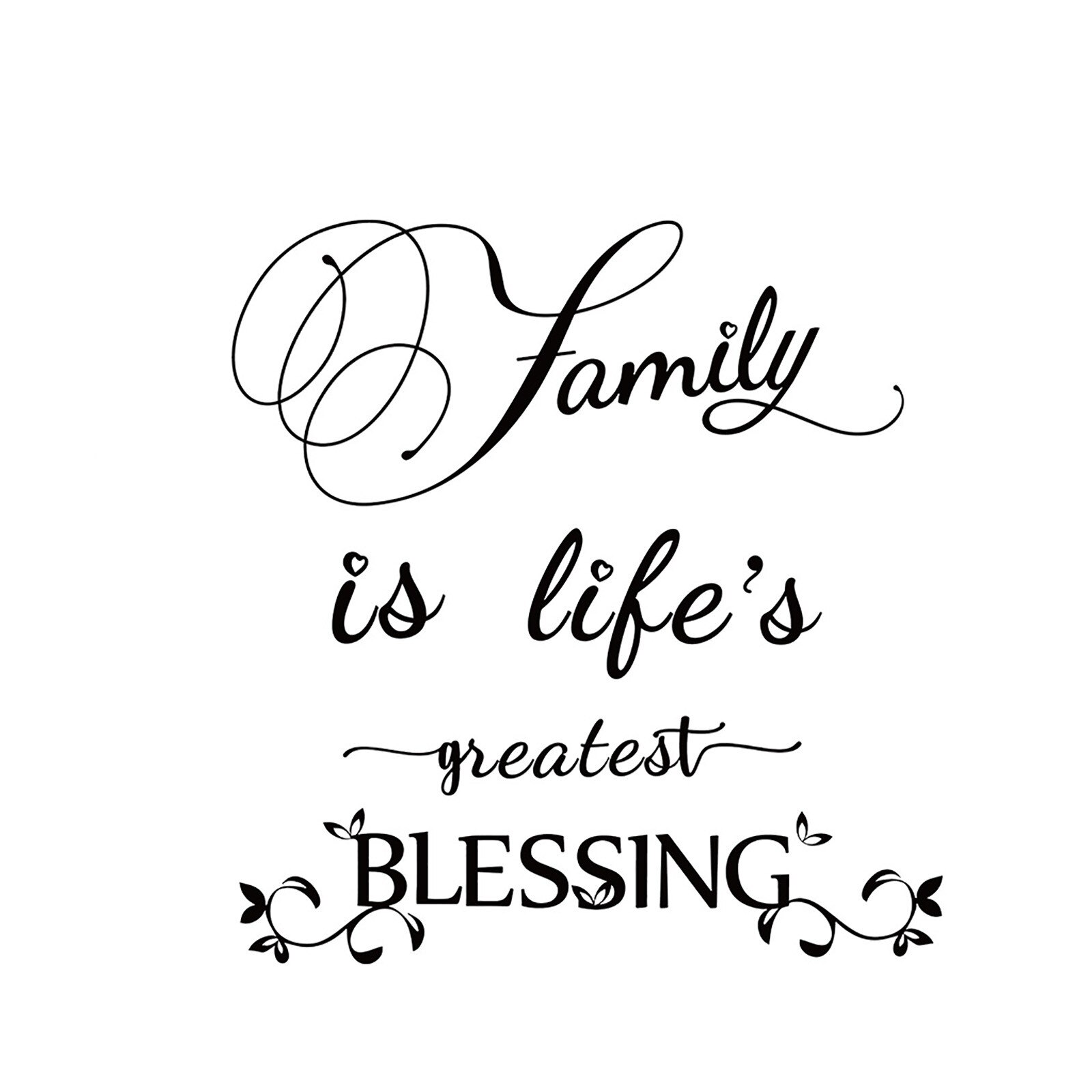 Wallpaper Family Is Life Greatest Blessing Wall St... – Vicedeal