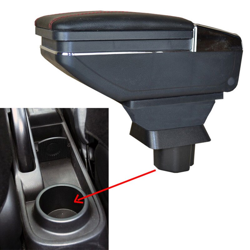 Storage Box Center Centre Console Cup Holder Dual ... – Vicedeal